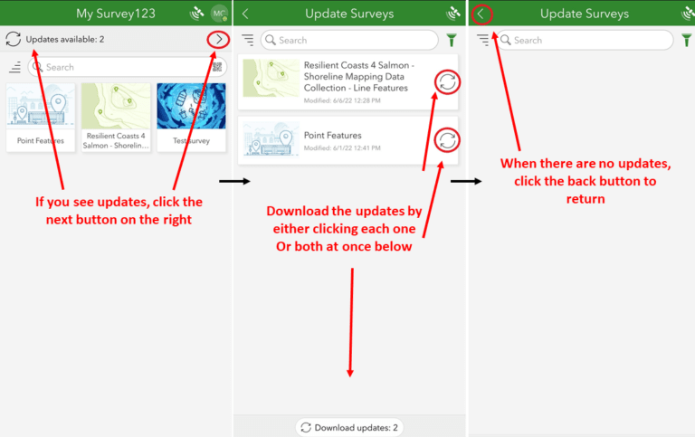 Survey 123 App Protocols - Steps for Point Feature Survey - Resilient ...